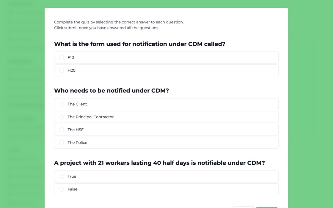 CDM 2015 Awareness eLearning Course - HASpod